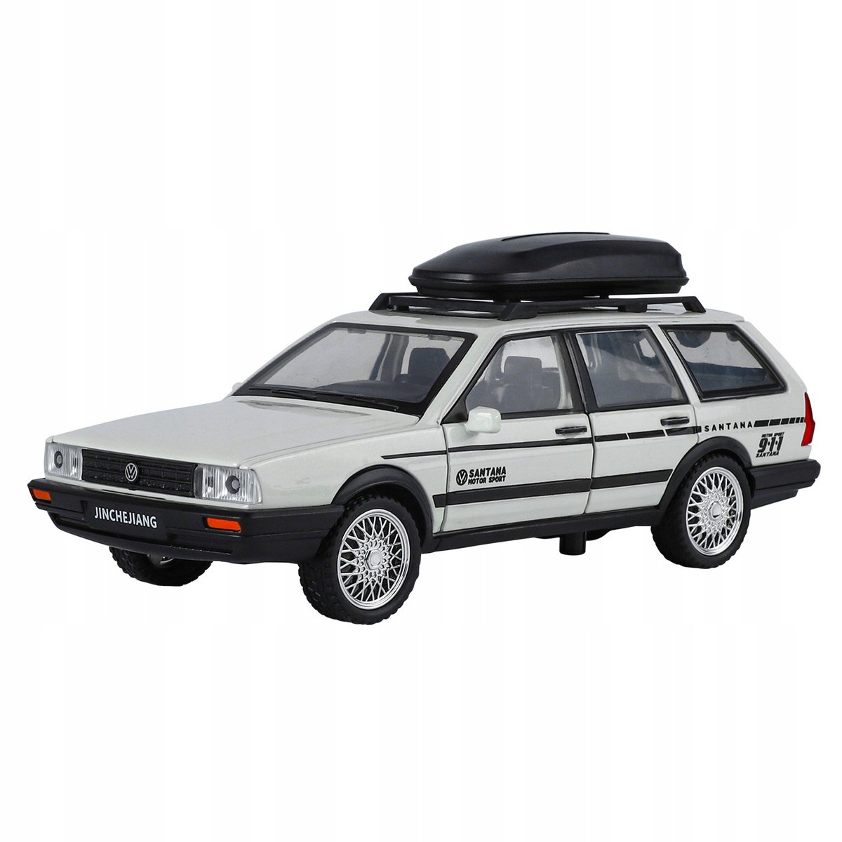 VW SANTANA WAGON METALOWY MODEL SAMOCHODU 1:32 DŹWIĘK ŚWIATŁO BIAŁY ...
