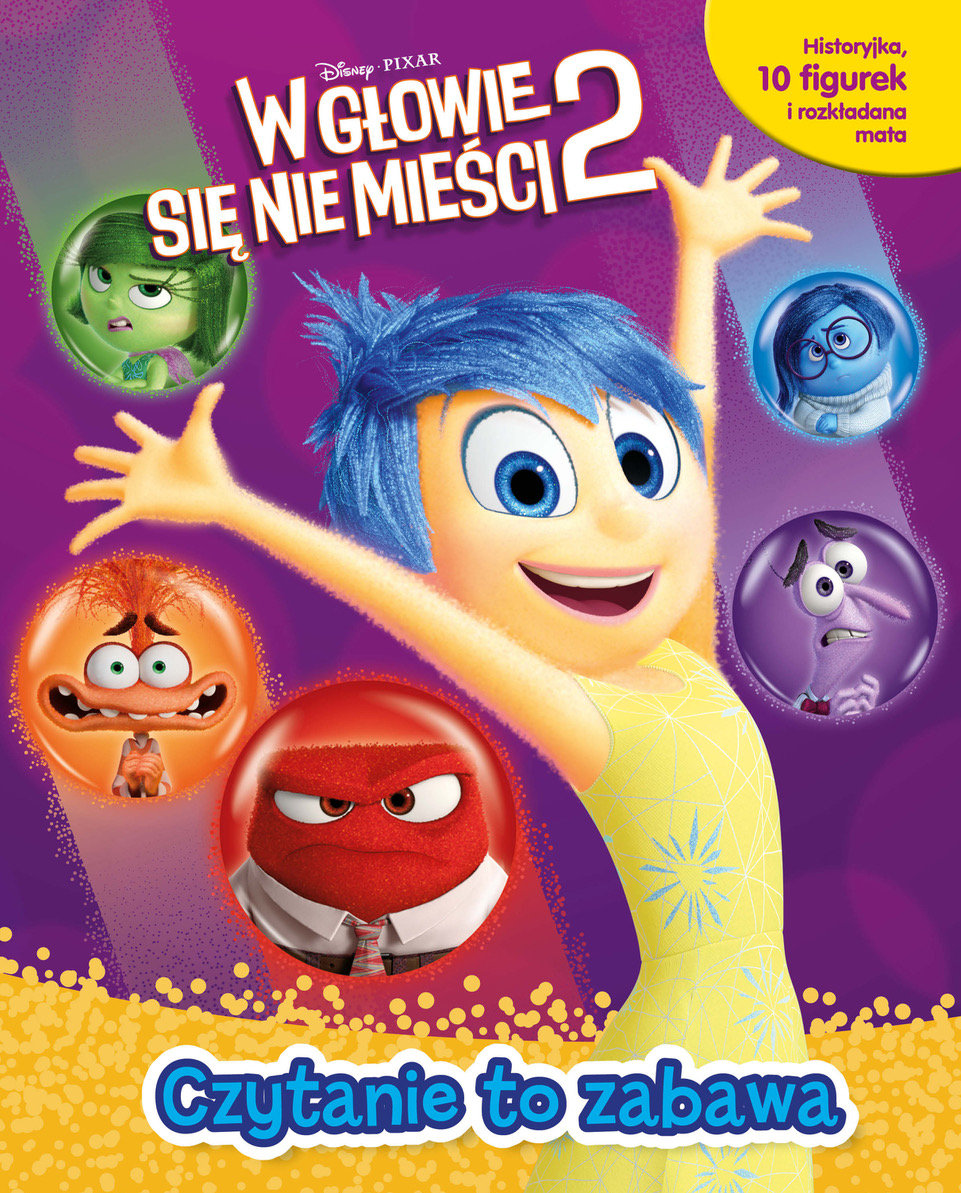 W głowie się nie mieści 2. Disney. Czytanie to zabawa - Aline Lemay ...