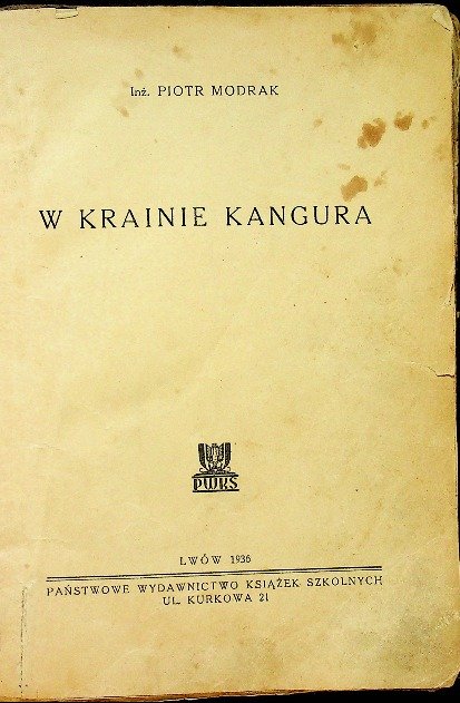 W krainie kangura 1936 r - W opisie | Książka w Empik