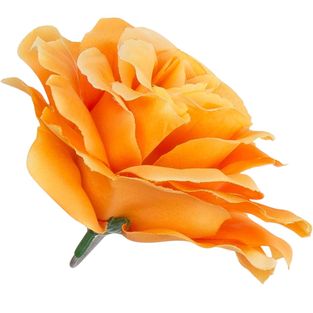 [w04306] Róża główka 13cm blado-pomarańczowa - Inna marka | Sklep EMPIK.COM