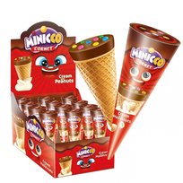 Wafel Batonik Czekoladka Baton Orzechowe MINI Rożki - Inna marka ...