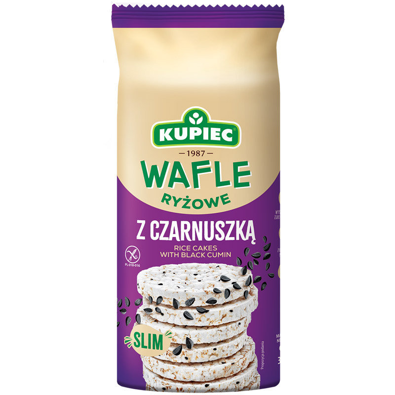 Wafle Ryżowe Z Czarnuszką Slim 90G - Inna marka | Sklep EMPIK.COM