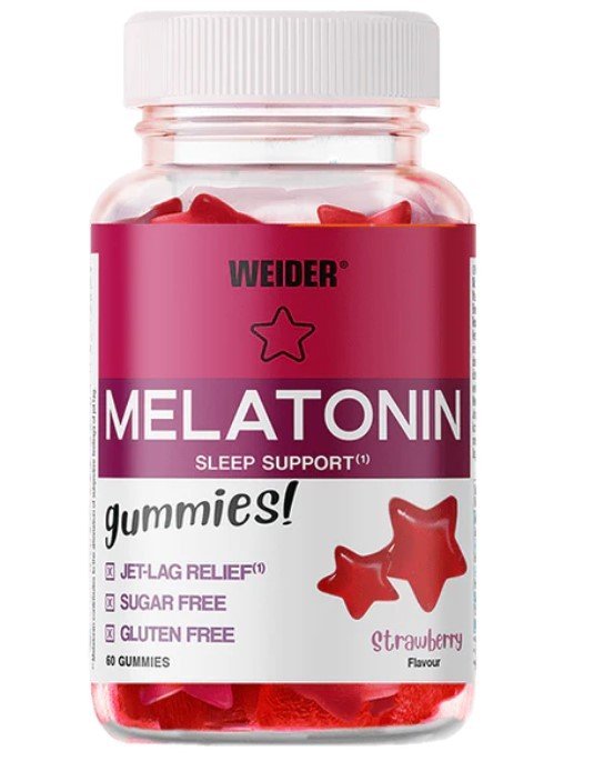 Waider Melatonin melatonia na dobry sen 60 żelek smak truskawka ...