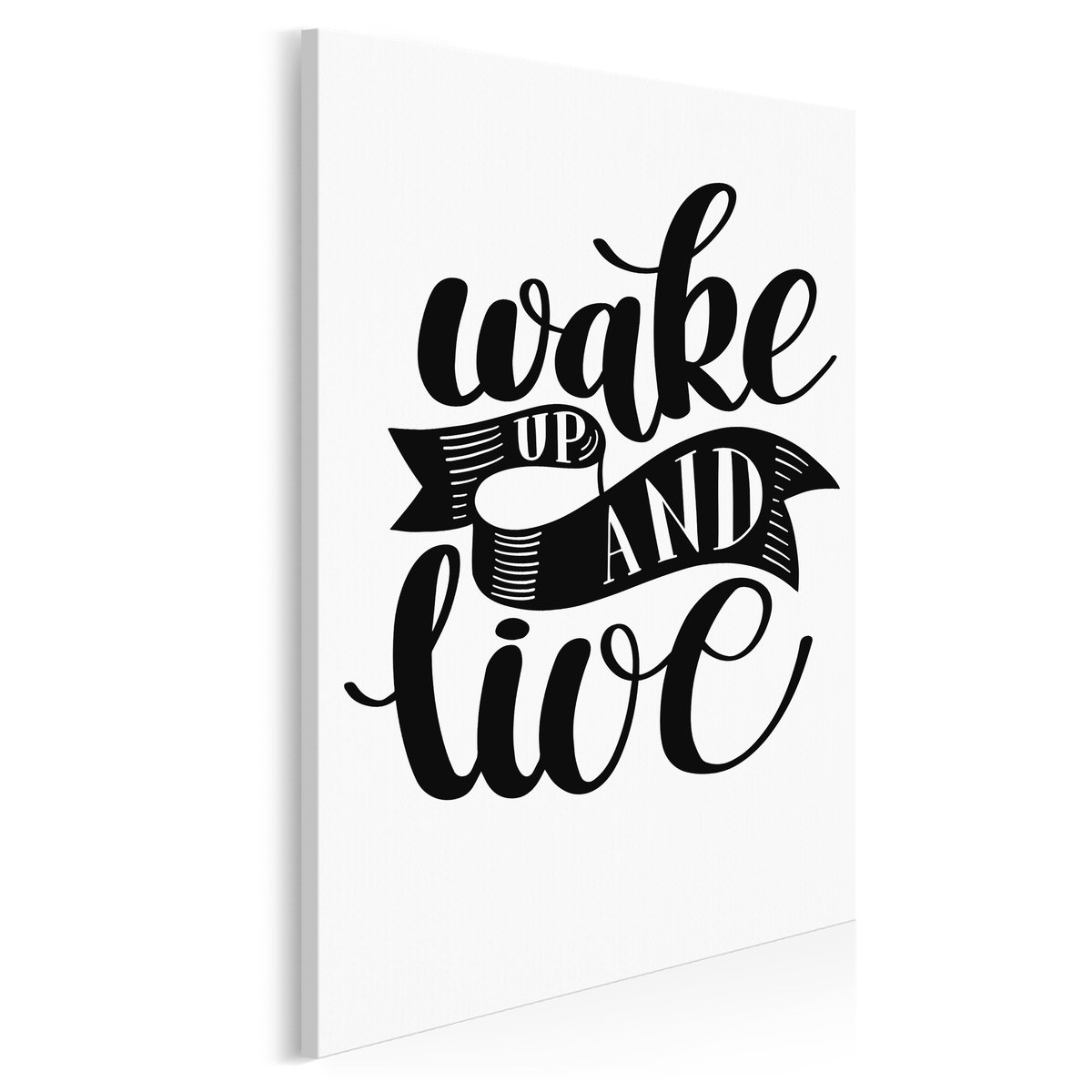 Wake up and live - nowoczesny obraz do sypialni - 50x70 cm - VAKU-DSGN ...