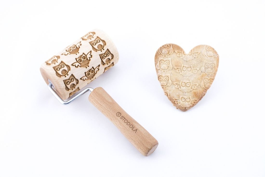 Wałek grawerowany STODOLA Mini, Sowy - STODOLA | Sklep EMPIK.COM