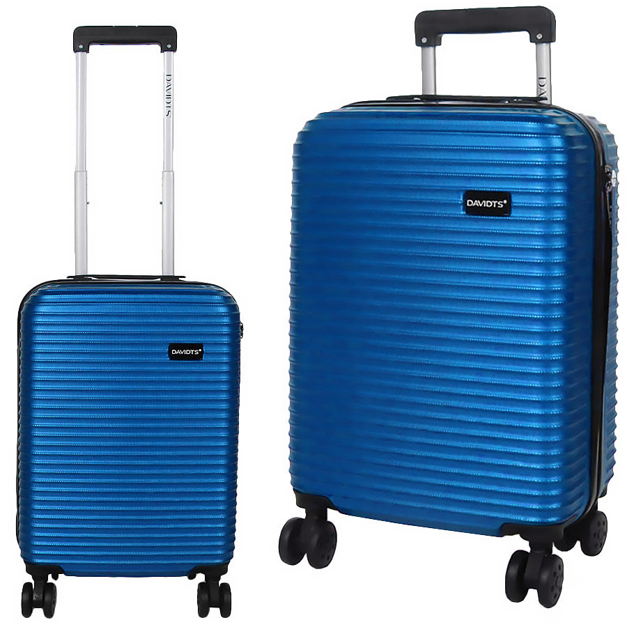 Walizka AVIATOR Mała Davidt's 268.571.17 Niebieska - Davidt's | Moda Sklep EMPIK.COM