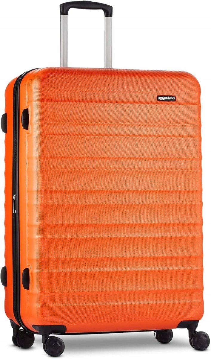 Walizka duża Amazon Basics 79 x 54 x 32 cm pomarańczowa AS5876 - Inna ...