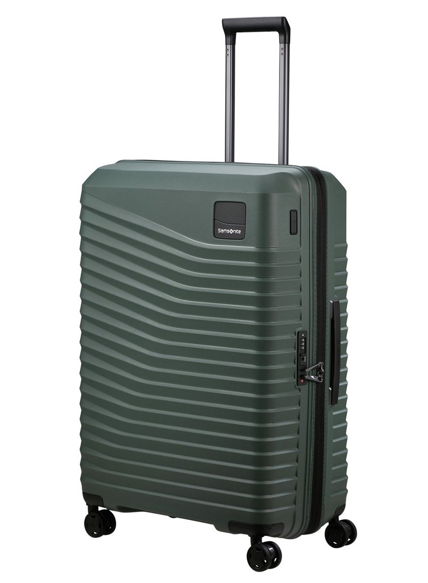 Walizka duża poszerzana Samsonite Intuo EXP - olive green - Samsonite ...