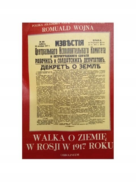 Walka o ziemię w Rosji w 1917 roku - W opisie | Książka w Empik