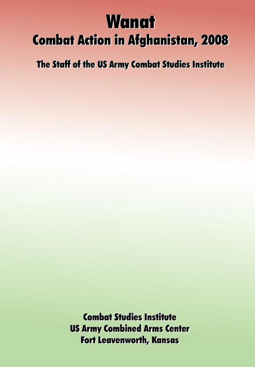 Wanat - Staff Of The Combat Studies Institute | Książka w Empik
