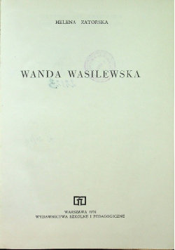 Wanda Wasilewska - Wydawnictwa Szkolne i Pedagogiczne | Książka w Empik