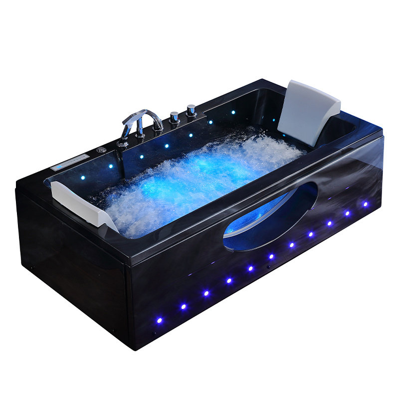 WANNA Z HYDROMASAŻEM IRIS 933C CZARNA FALA 170x84 CM Hydrosan - Hydrosan | Sklep EMPIK.COM