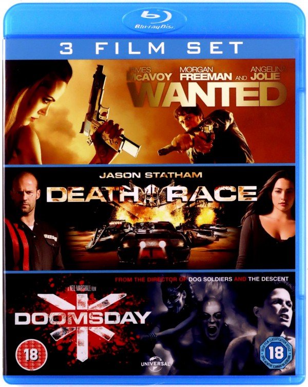 Wanted / Death Race / Doomsday () - Various Directors| Filmy Sklep ...