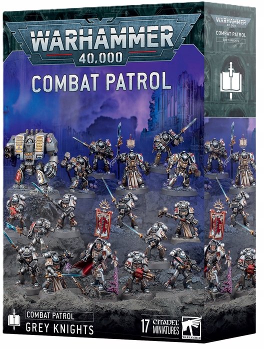Warhammer 40000 COMBAT PATROL: Grey Knights, gra planszowa, Games ...