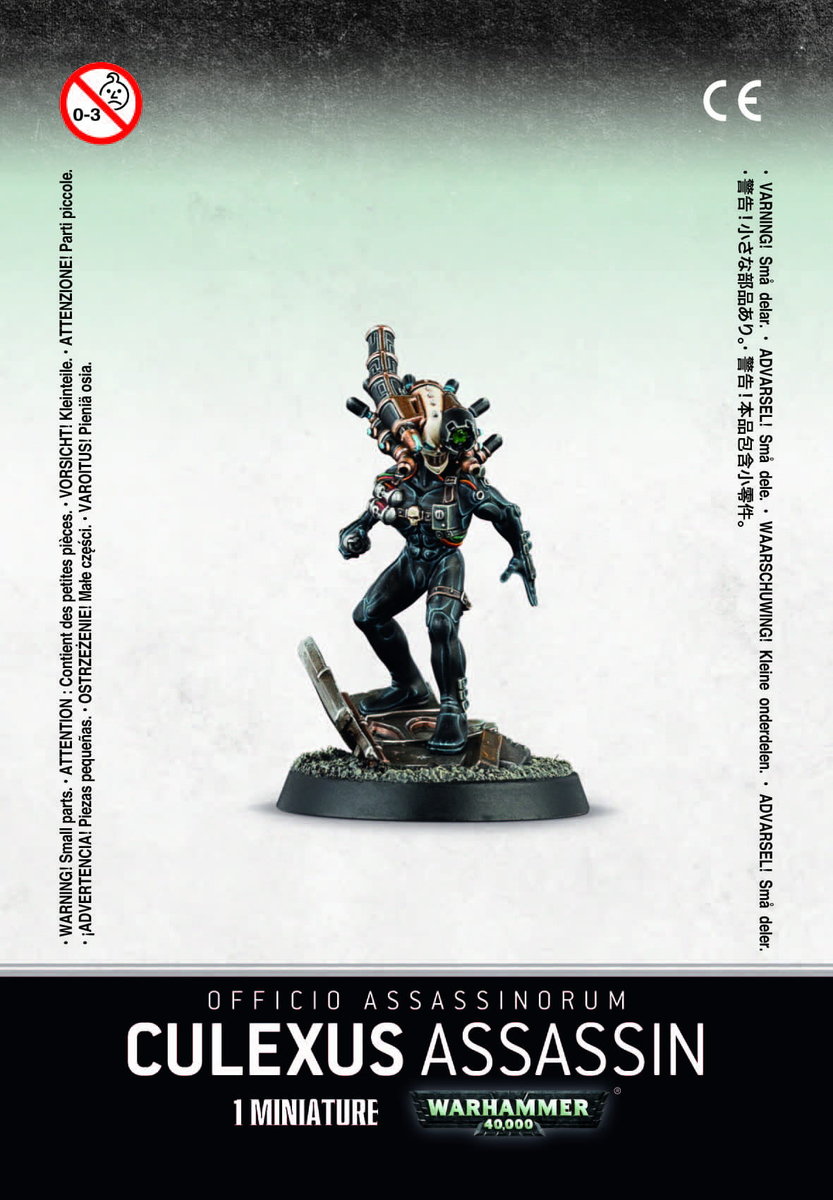 Warhammer 40K - Officio Assassinorum Culexus Assassin - Games Workshop ...