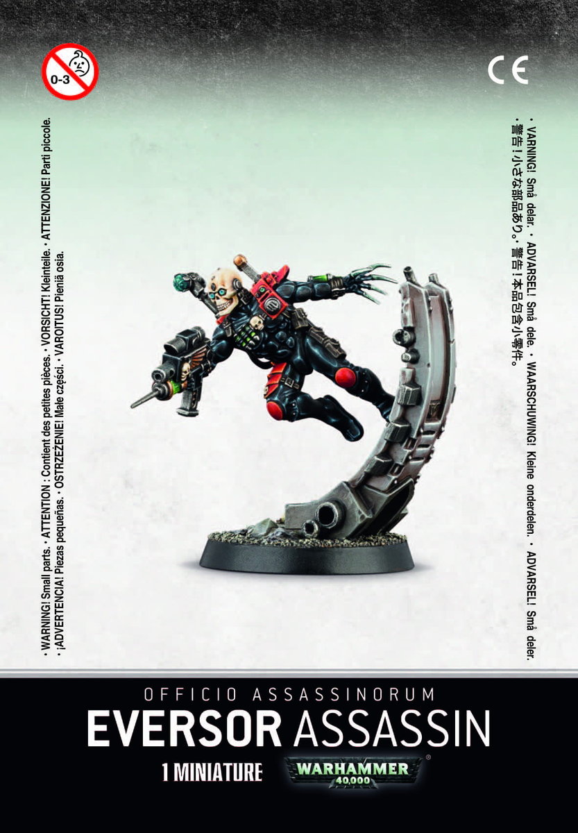 Warhammer 40K - Officio Assassinorum Eversor Assassin - Games Workshop ...