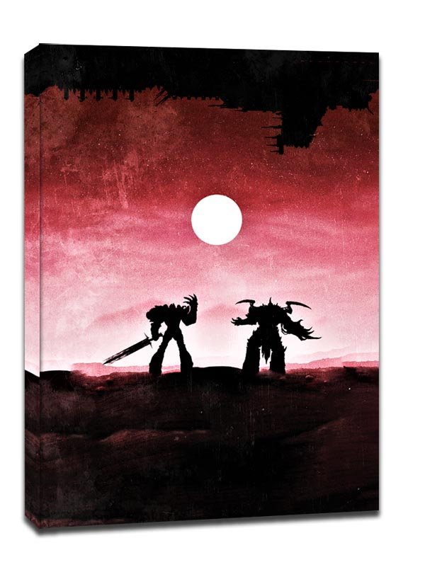 Warhammer 40K Vintage Poster - obraz na płótnie 40x50 cm - Galeria ...