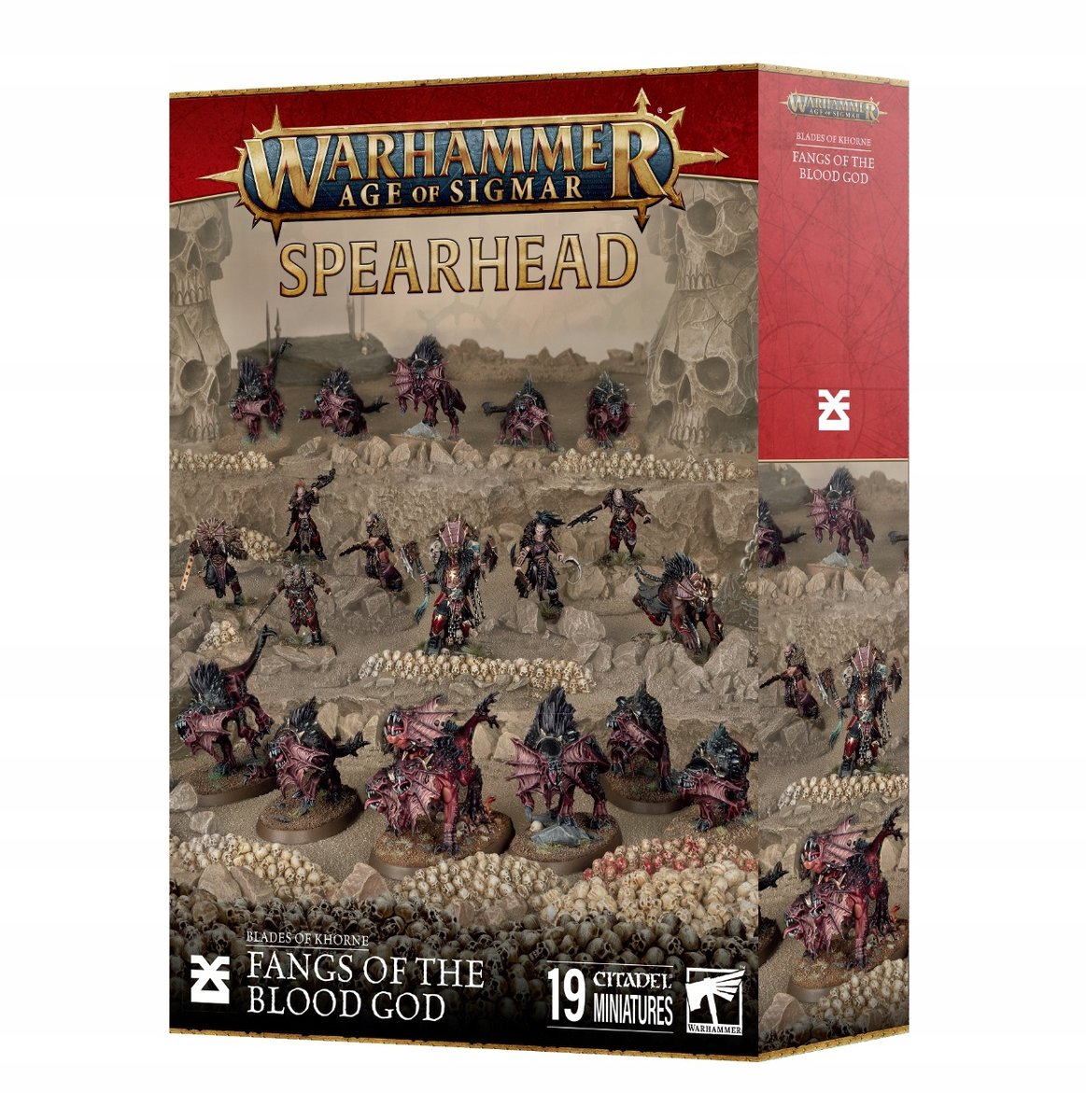 WARHAMMER AOS - SPEARHEAD FANGS OF THE BLOOD GOD, gra planszowa, Games ...