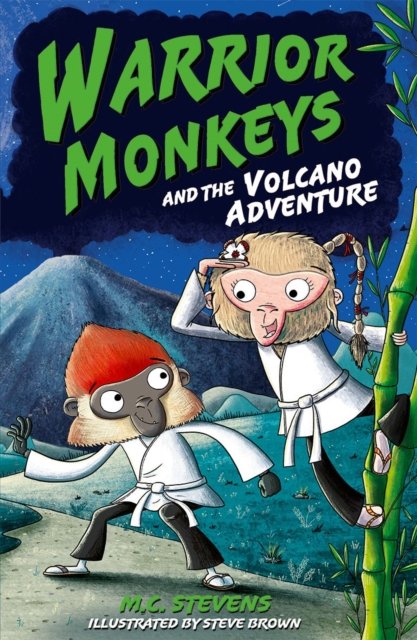 Warrior Monkeys and the Volcano Adventure - M.C. Stevens | Książka w Empik