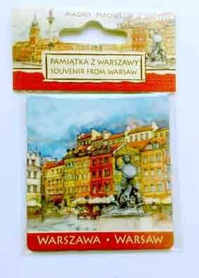 Warszawa w akwareli, magnes - Hab | Sklep EMPIK.COM