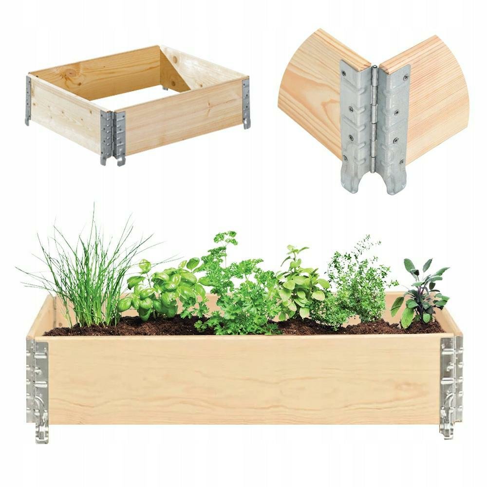 WARZYWNIAK EKO SKRZYNIA OGRODOWA ZIELNIK RABATKA - SkandynawskiDom ...