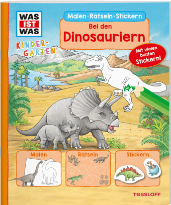 WAS IST WAS Kindergarten Malen Rätseln Stickern WAS IST WAS ...