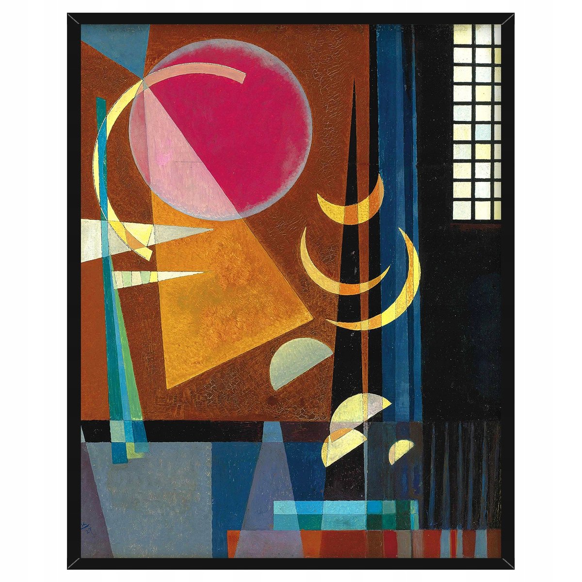 Wassily Kandinsky Ostre i ciche OBRAZ 50x40 - Inna marka | Sklep EMPIK.COM