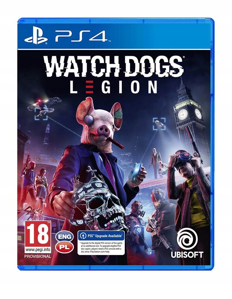 Watch Dogs 3 Legion, PS4 - Ubisoft | Gry i programy Sklep EMPIK.COM