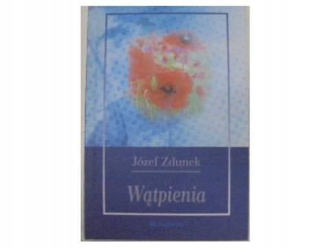 Wątpienia - Zdunek Adam | Książka w Empik