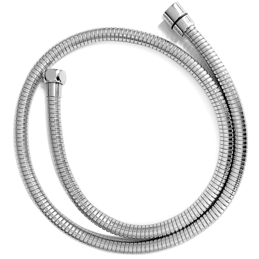 WĄŻ NATRYSKU CHROM DURO STAL NIERDZEWNA 120-160cm - Duro | Sklep EMPIK.COM