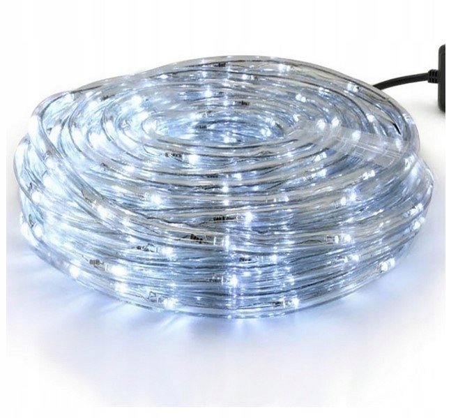 WĄŻ świetlny 20m LED LAMPKI CHOINKOWE ZEWNĘTRZNY WEWNĘTRZNY - Inna ...