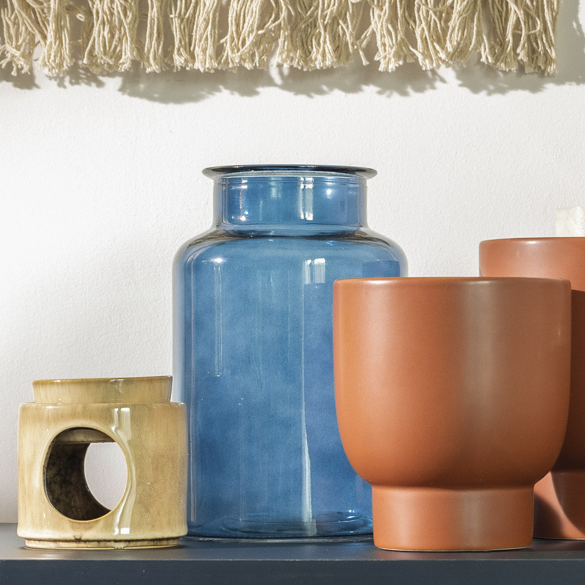 Wazon NA KWIATY SZKLANY TENNO 14x22 cm HOMLA - Homla | Sklep EMPIK.COM