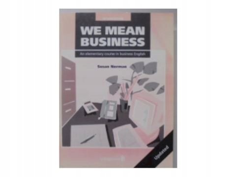 We mean business Workbook - Snow Norman J. | Książka w Empik