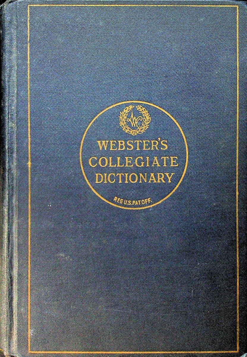 Websters Collegiate Dictionary 1936 - W opisie | Książka w Empik