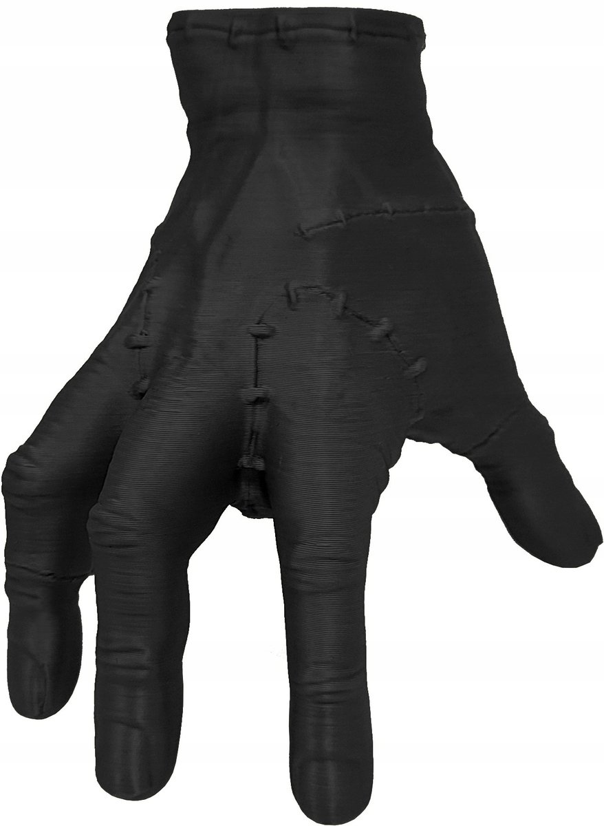 Wednesday Addams Seria Figurka Rączka Thing Czarna 10 Cm - Inna marka ...