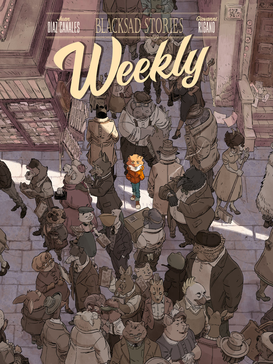 Weekly. Blacksad Stories - Canales Juan Diaz | Książka w Empik