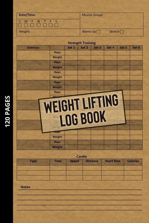 Weight Lifting Log Book - Michael Smith | Książka w Empik