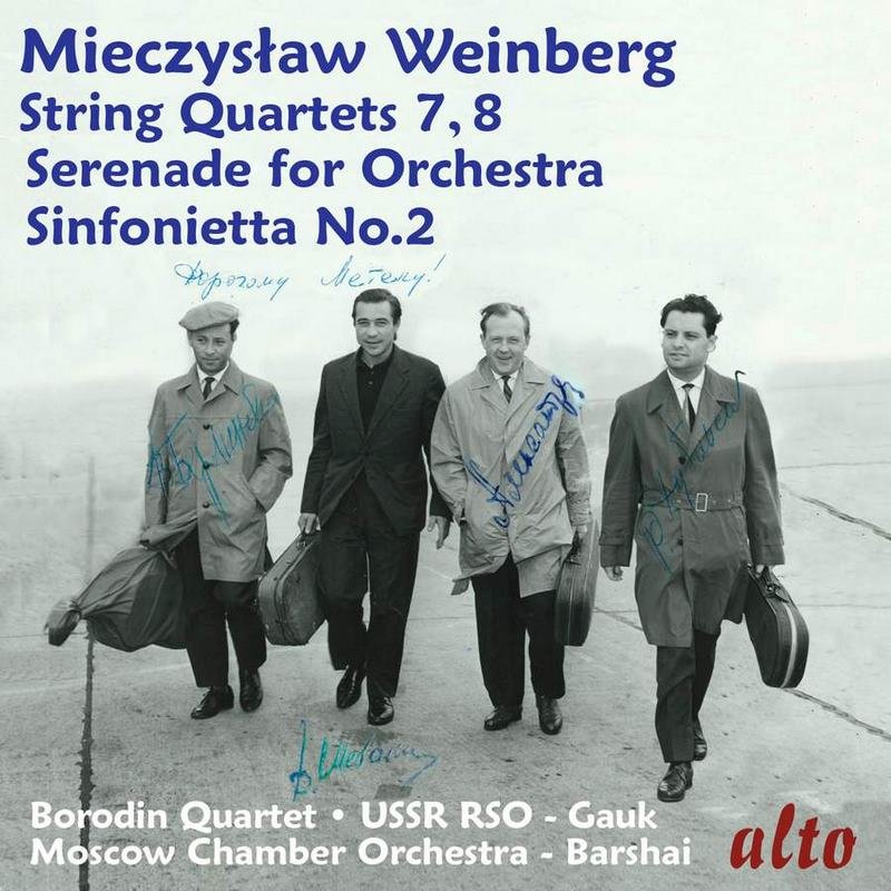 Weinberg: String Quartets Nos. 7 & 8 - Borodin Quartet | Muzyka Sklep EMPIK.COM