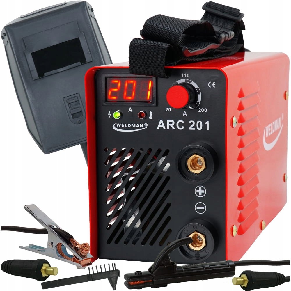 WELDMAN ARC 201 SPAWARKA INWERTOROWA MMA (DC) 200A 230V - WELDMAN ...