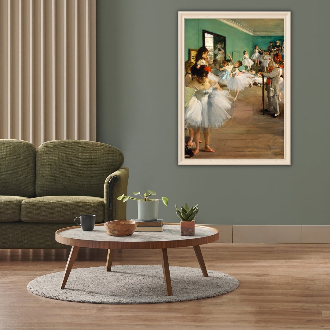 Well Done Shop | Obraz Edgar Degas "Lekcja tańca 2" | wym. 50x70 cm - Well Done Shop | Sklep ...