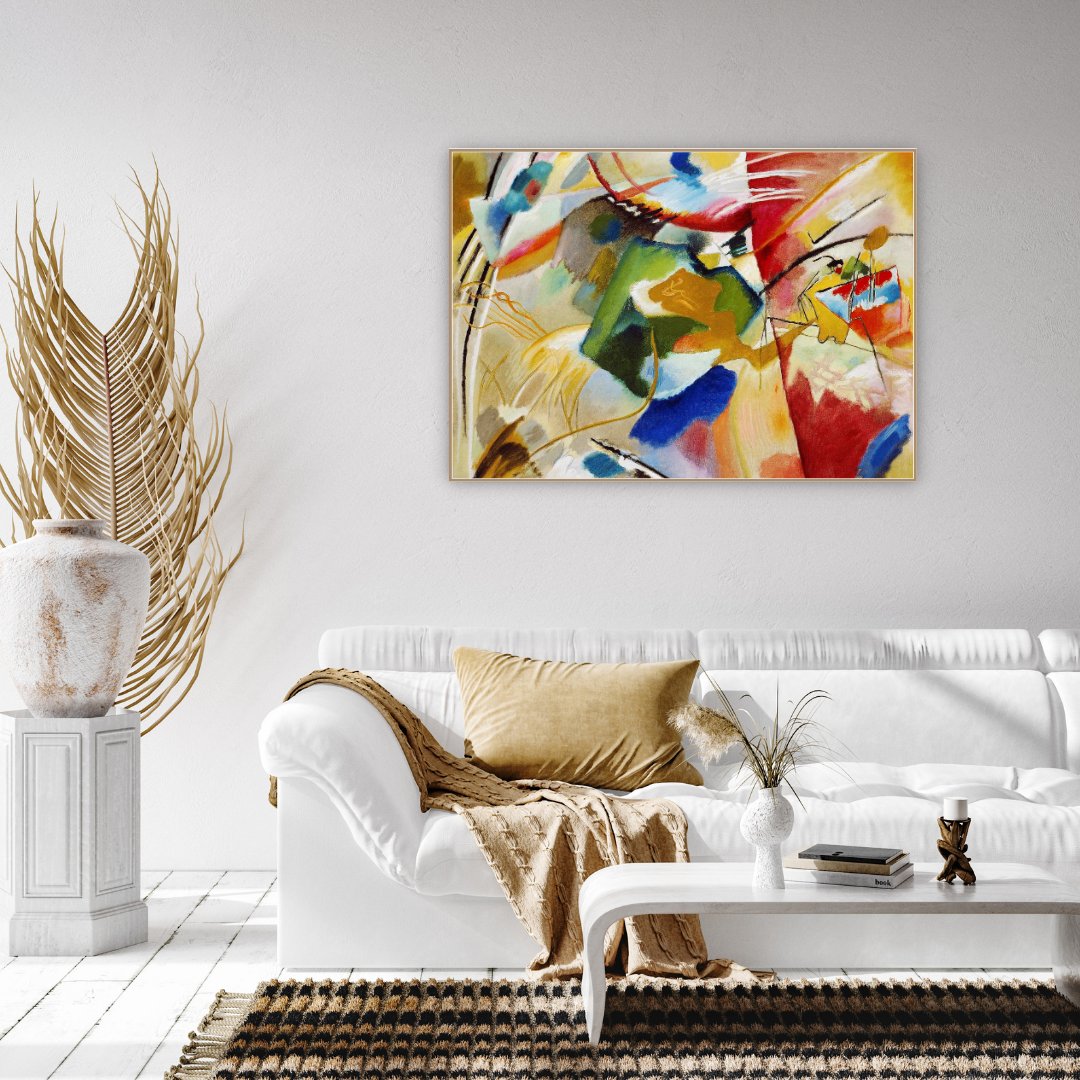 Well Done Shop | Obraz Wassily Kandinsky "Obraz z zielonym środkiem ...