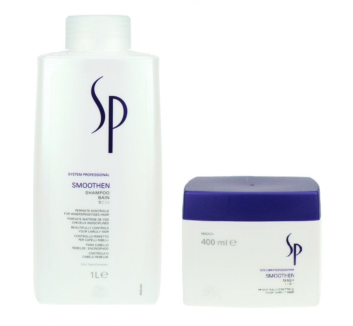Wella, Wella SP Smoothen, zestaw kosmetyków do pielęgnacji, 2 szt ...