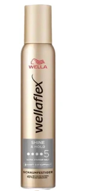 Wellaflex Shine & Hold 5 Pianka do włosów 200 ml | Sklep EMPIK.COM