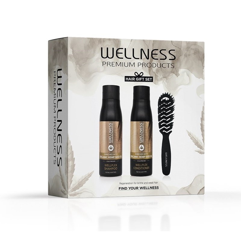Wellness Premium Products Wellaplex Set 1: shampoo 500ml + conditioner ...