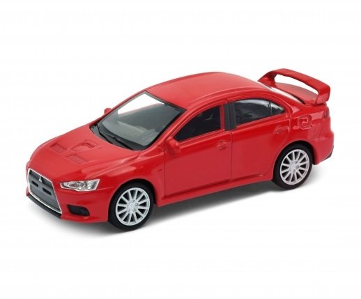 WELLY 1:34 Mitsubishi Lancer evolution X czerwony - Welly | Sklep EMPIK.COM