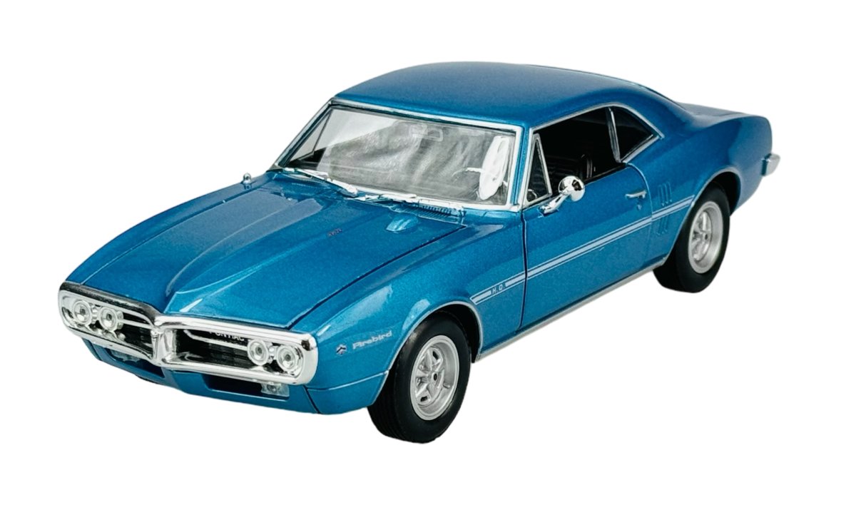 WELLY 1967 PONTIAC FIREBIRD NIEBIESKI 1:24 22502 - Welly | Sklep EMPIK.COM