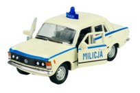 Welly Fiat 125P Milicja Biały 1:34 Samochód Nowy Metalowy Model - Welly ...