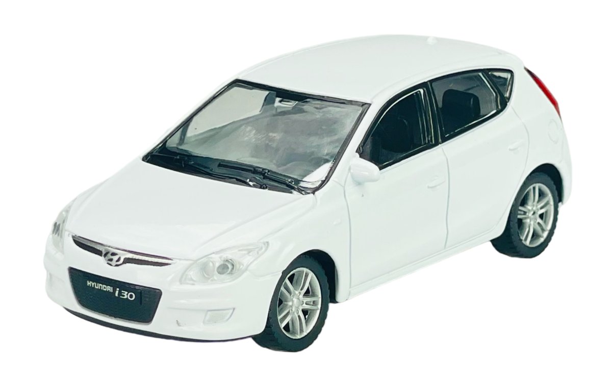 Welly Hyundai I30 Biały 1:43 Samochód Nowy Metalowy Model - Welly ...