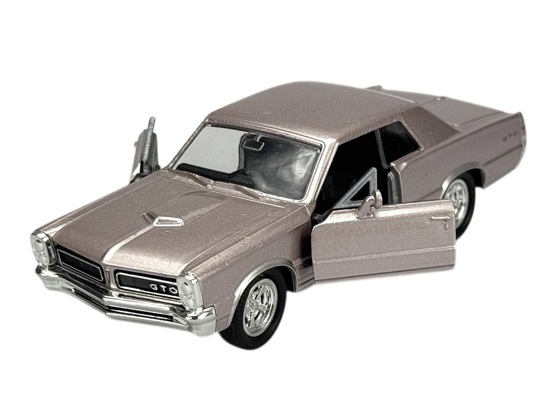 WELLY OLD TIMER 1965 PONTIAC GTO RÓŻOWY 1:34 SAMOCHÓD NOWY METALOWY ...
