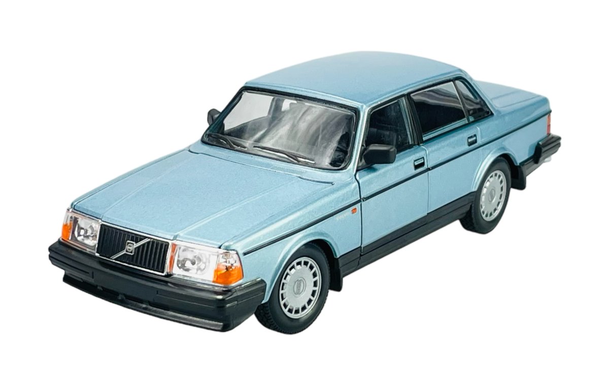 WELLY VOLVO 240 GL NIEBIESKI 1:24 24102 SAMOCHÓD NOWY METALOWY MODEL - Welly | Sklep EMPIK.COM
